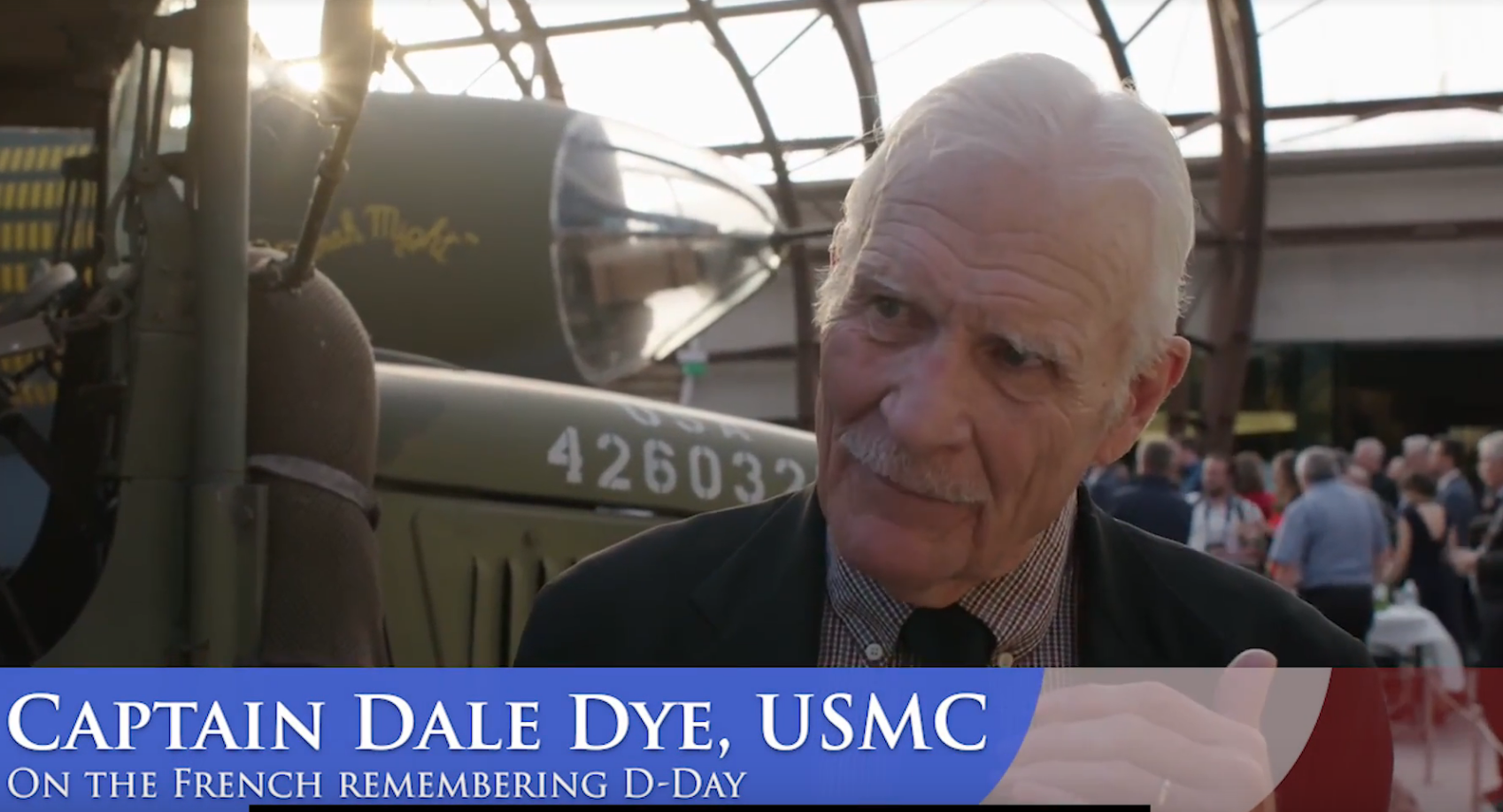 Dale Dye On The French Remembering D-Day | The Girl Who Wore Freedom